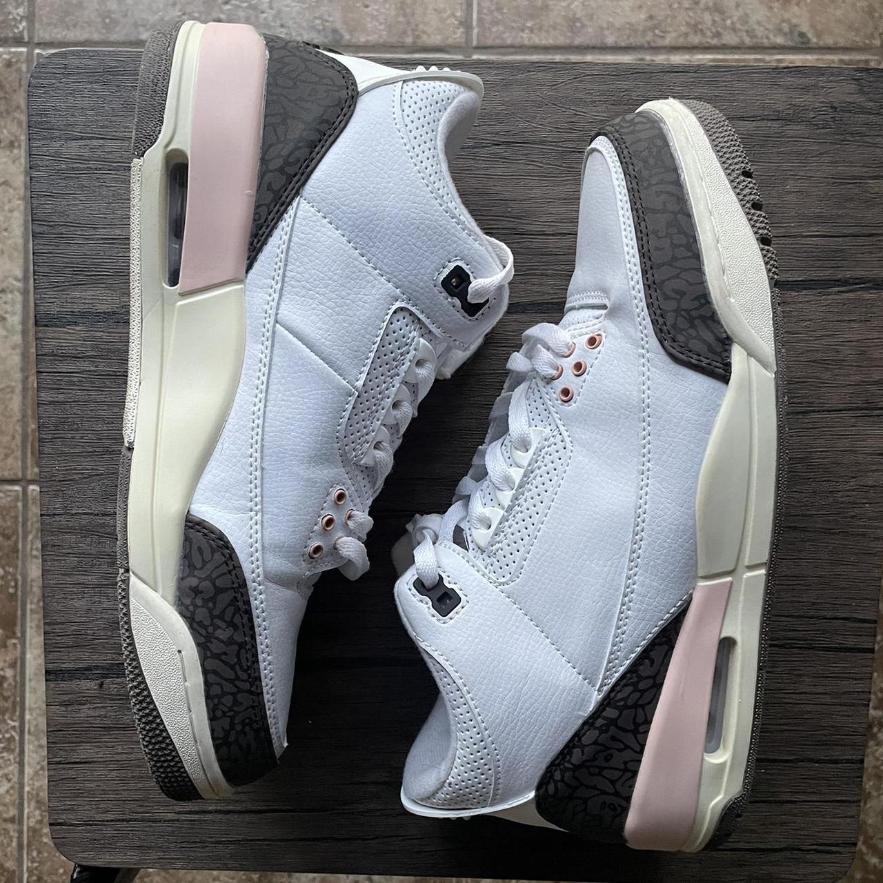 JORDAN 3 RETRO Neapolitan Dark Mocha... - Depop