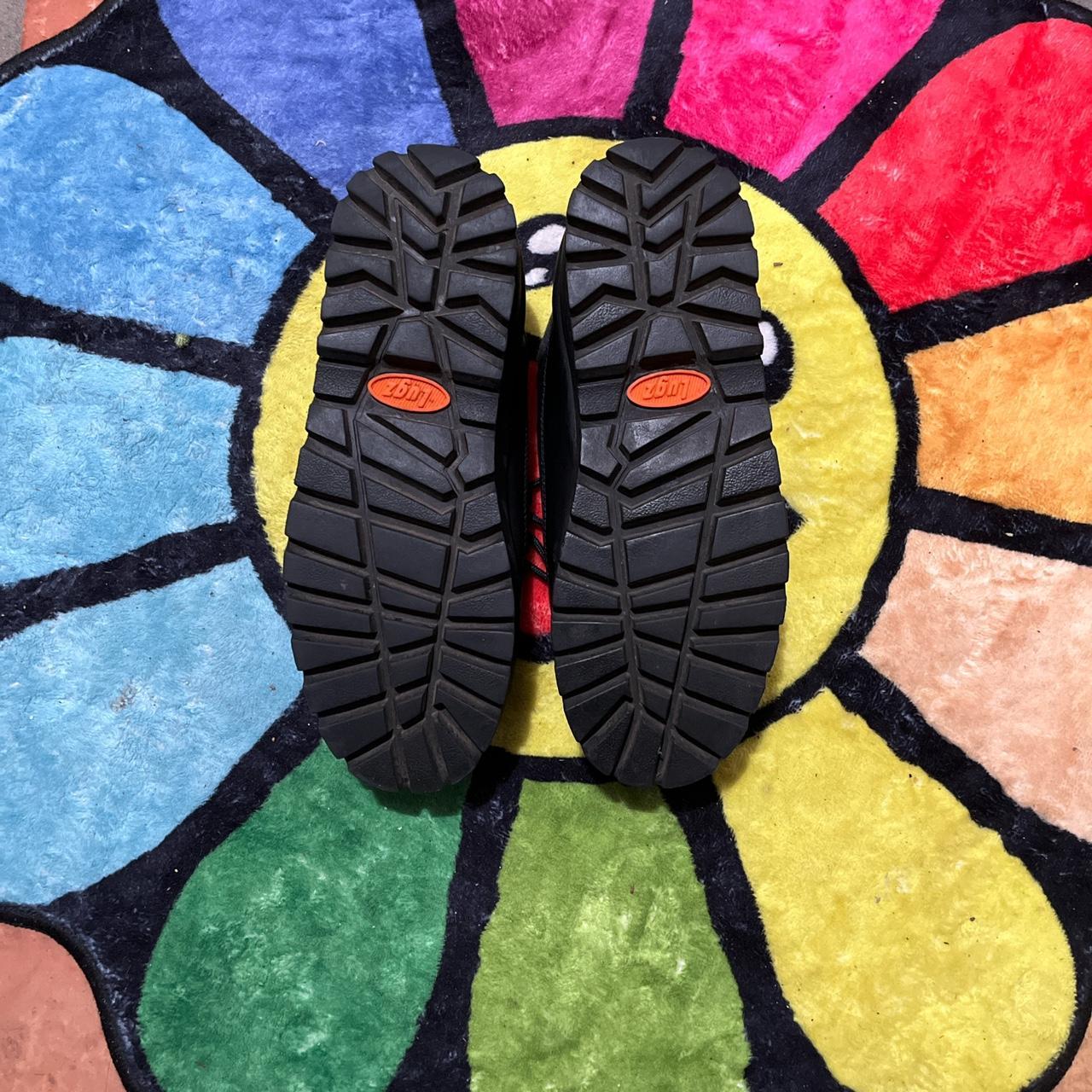 Vintage Black 90s men’s Lugz workboots size 9 men. - Depop