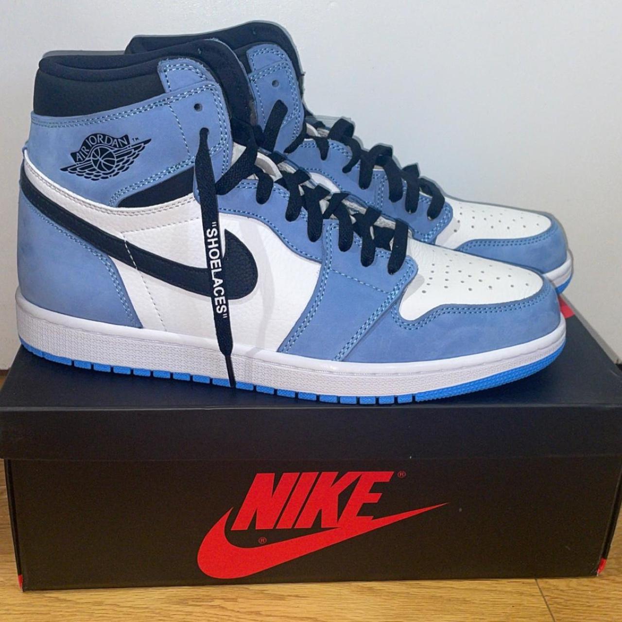 CUSTOM OFF-WHITE LACES size 11UK - Depop