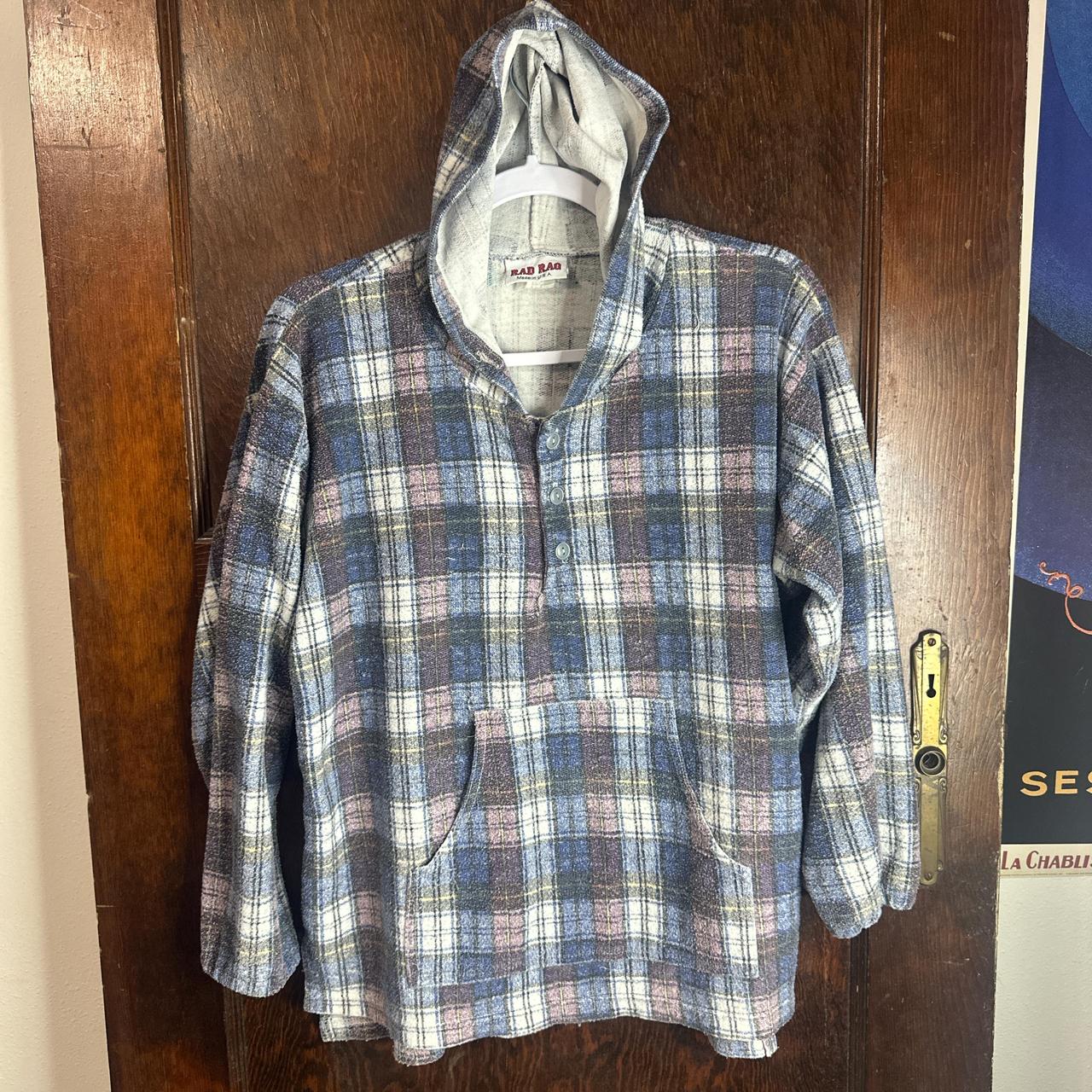 Rad Rag Soft and cozy faded vintage 90s hooded... | Depop