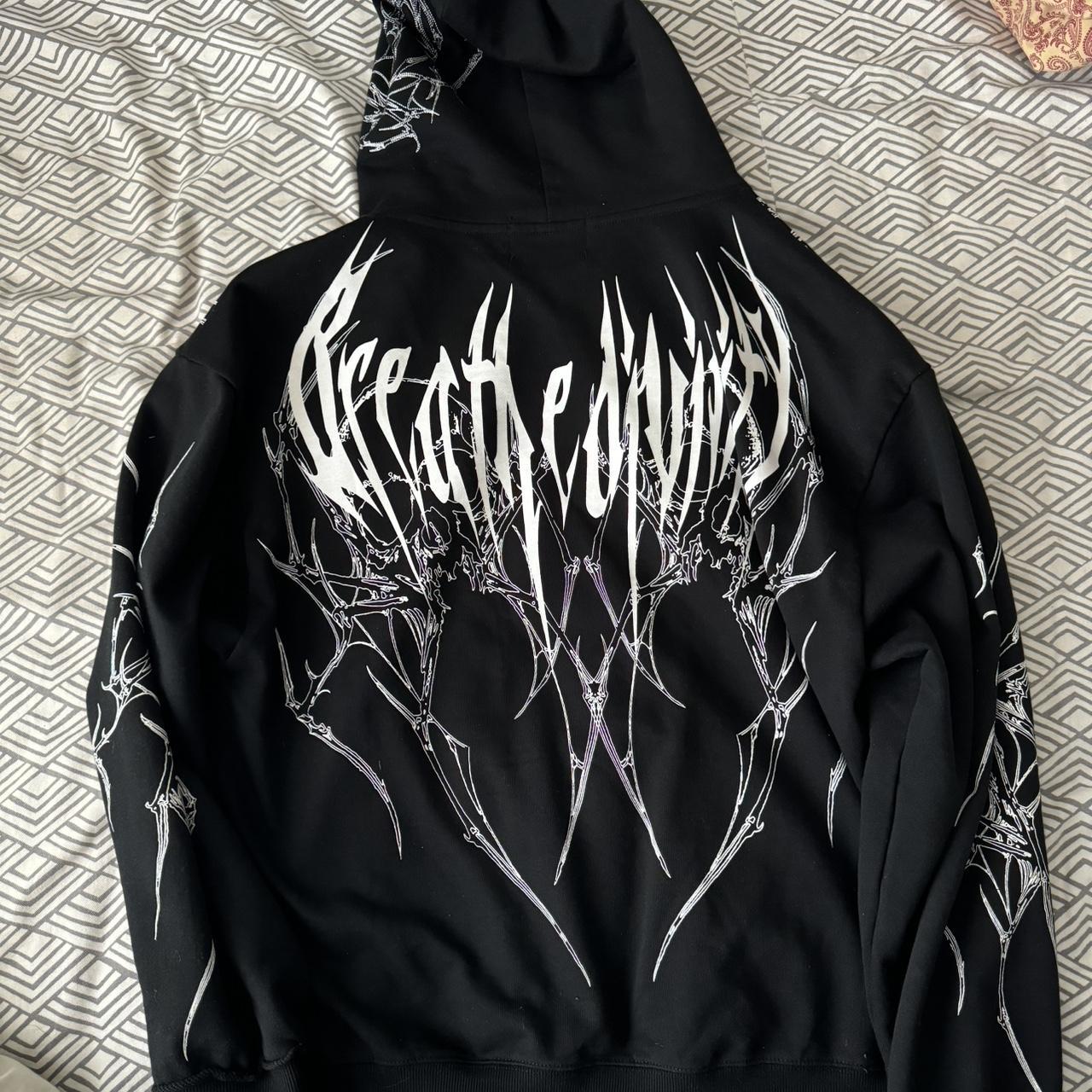 NEW Breathe divinity Venom oversized Zip Up hoodie... | Depop