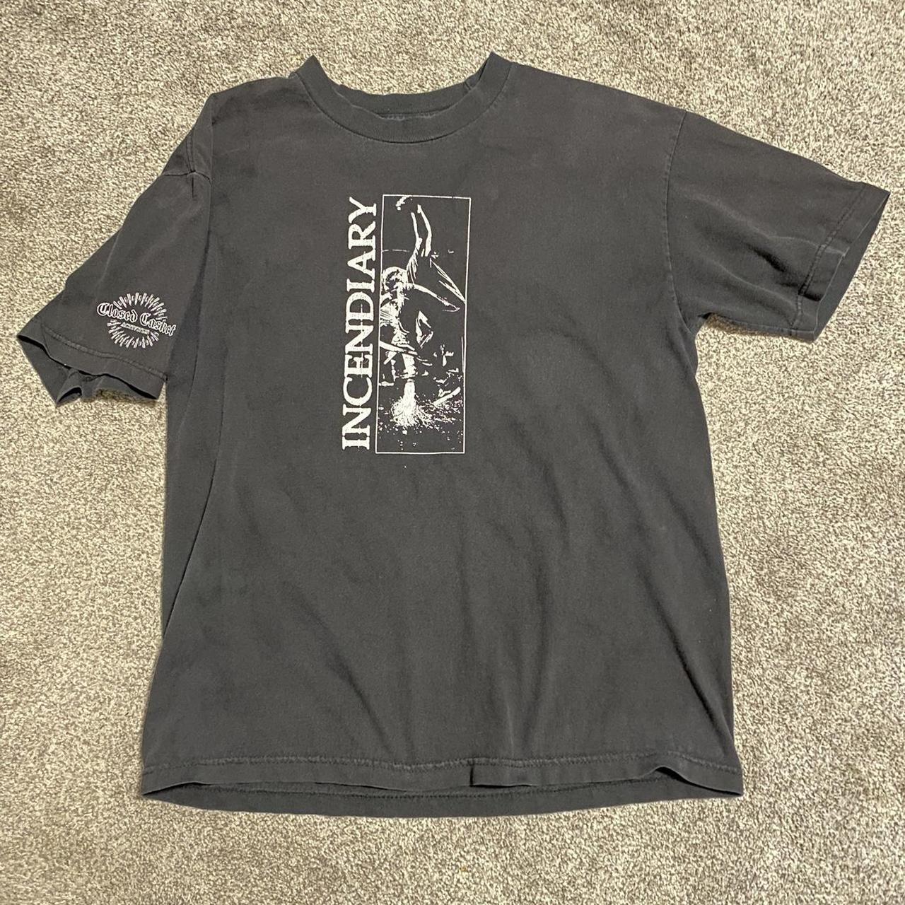 Incendiary band t #incendiary #band-t #hardcore... - Depop