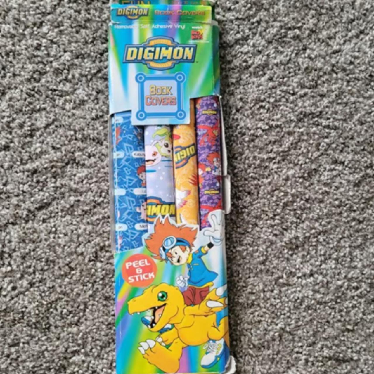 Included is a 4 pack of Digimon Peel and Stick... | Depop