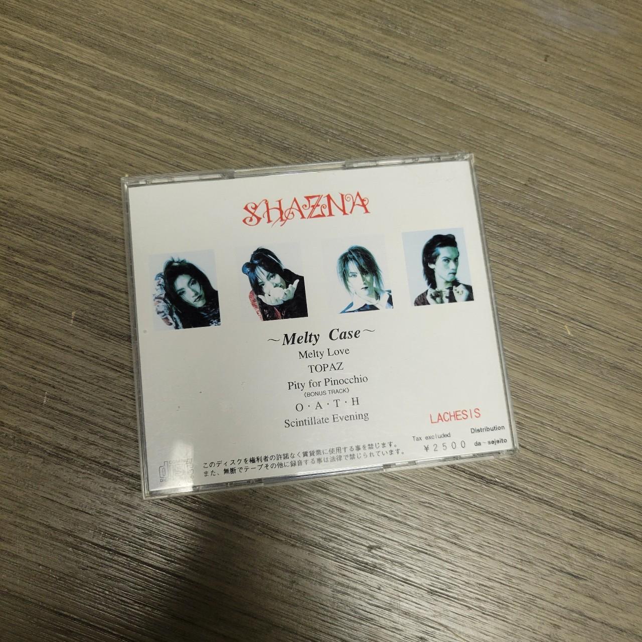 CD of Japanese Visual Kei band Shazna's EP "Melty... - Depop