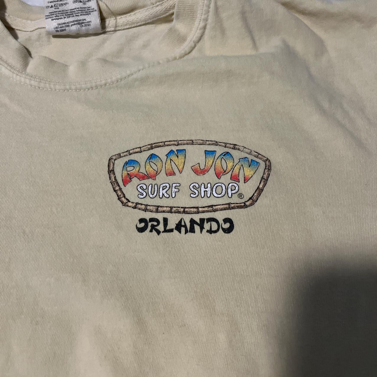 Ron Jon Orlando Yellow T Shirt #surf #surfwear #90s - Depop