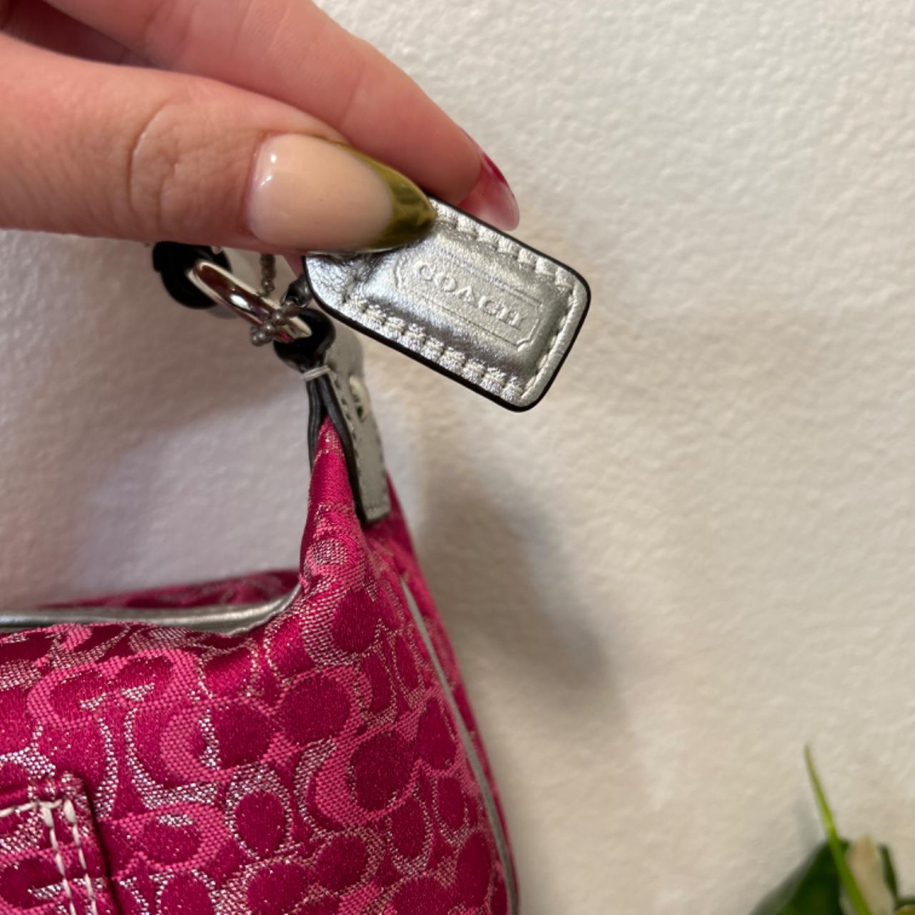 Pink limited edition coach mini purse Mini... - Depop