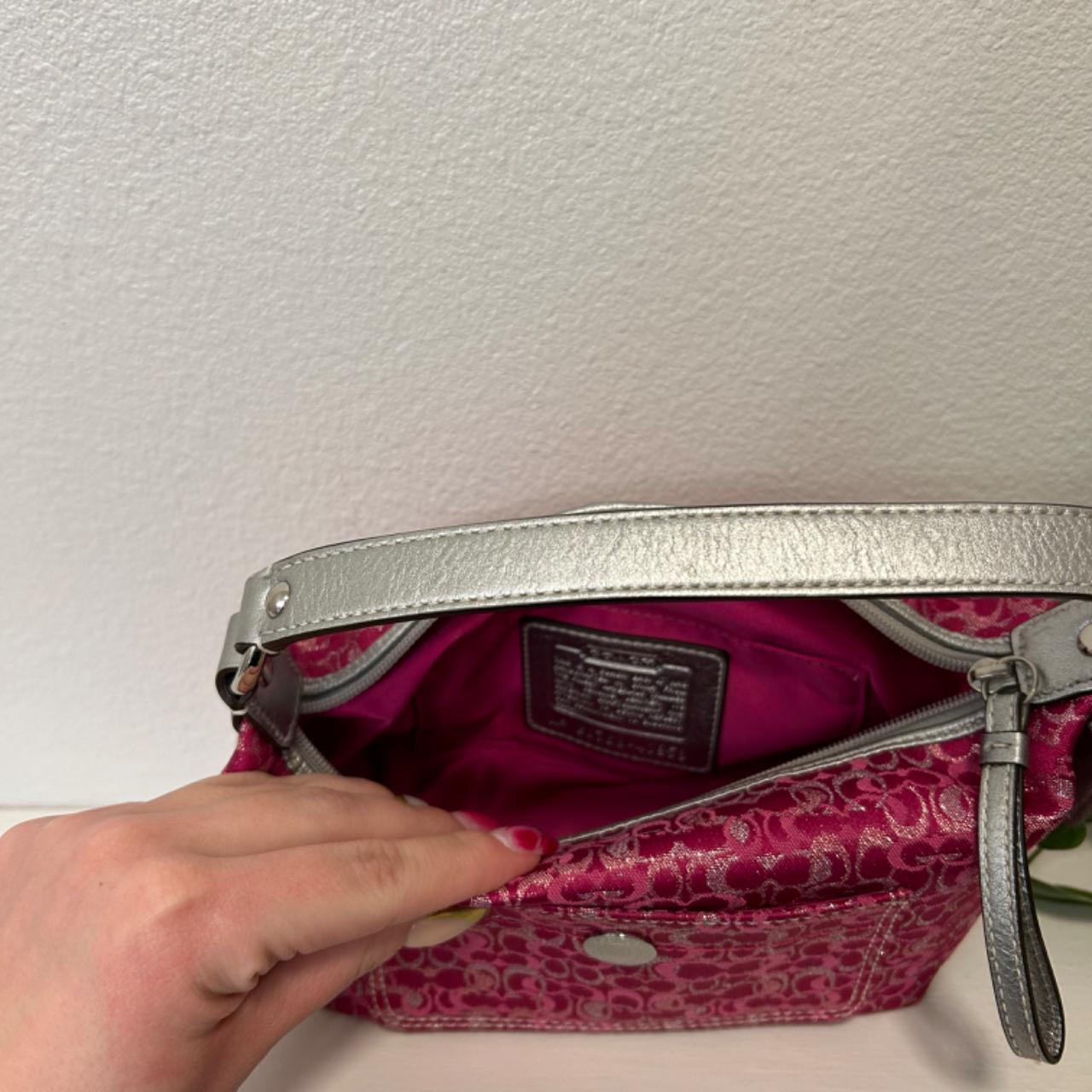 Pink limited edition coach mini purse Mini... - Depop