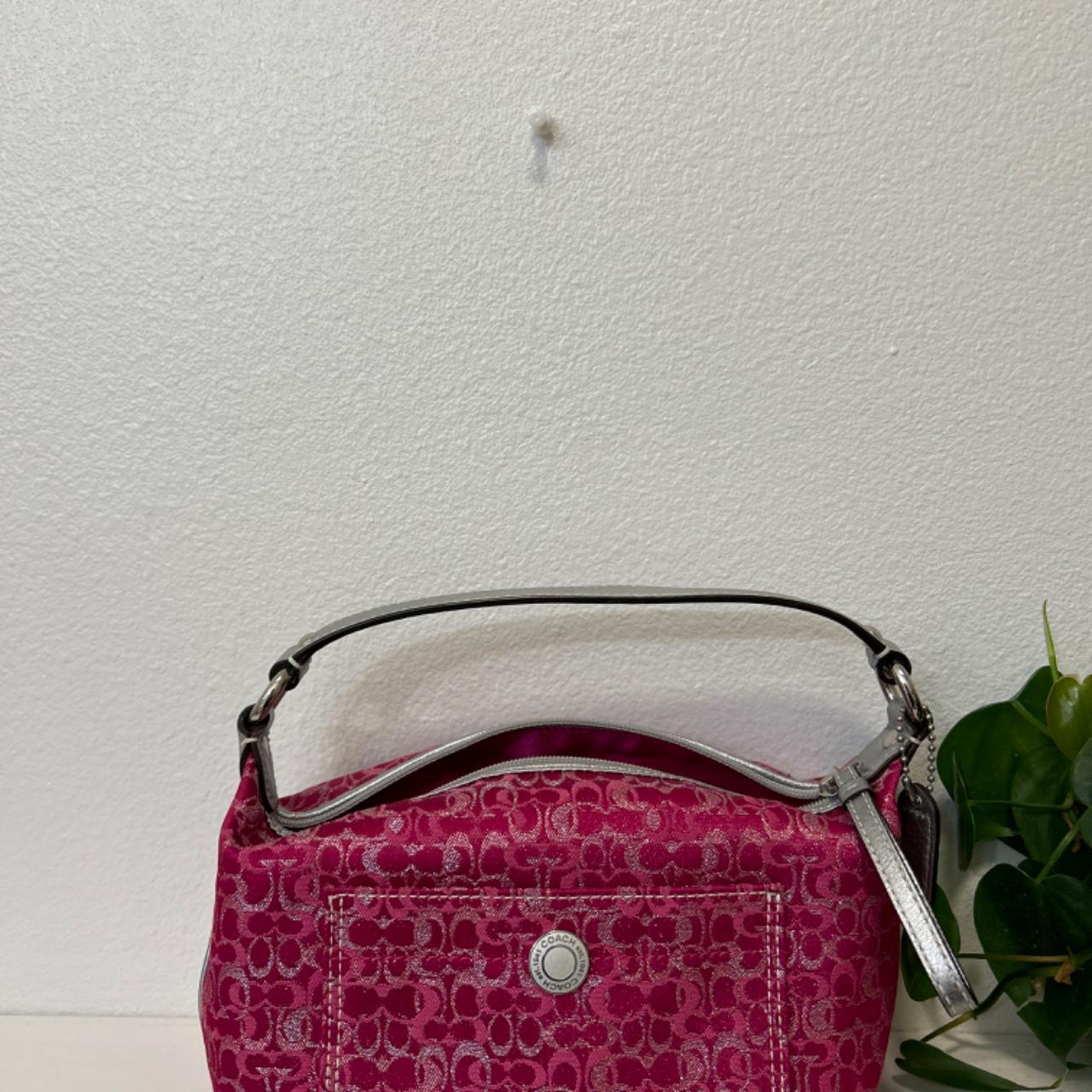 Pink limited edition coach mini purse Mini... - Depop