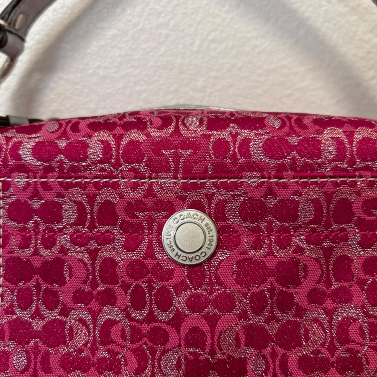 Pink limited edition coach mini purse Mini... - Depop
