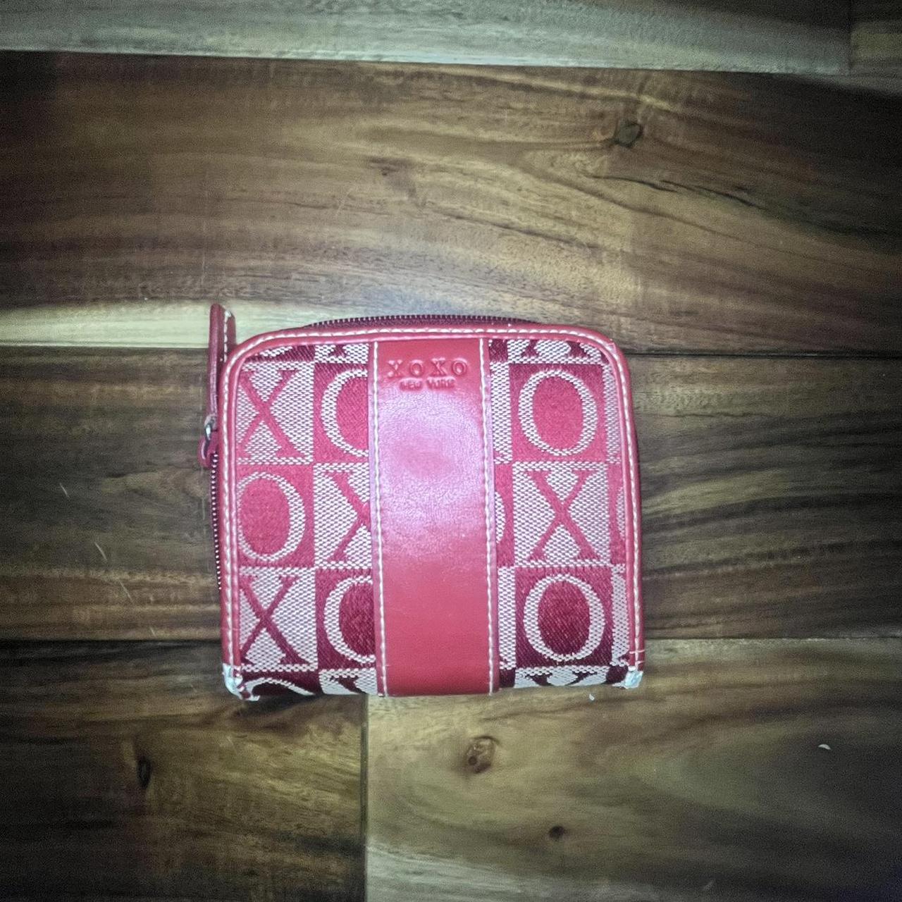 Red XOXO NY wallet. Small - Depop