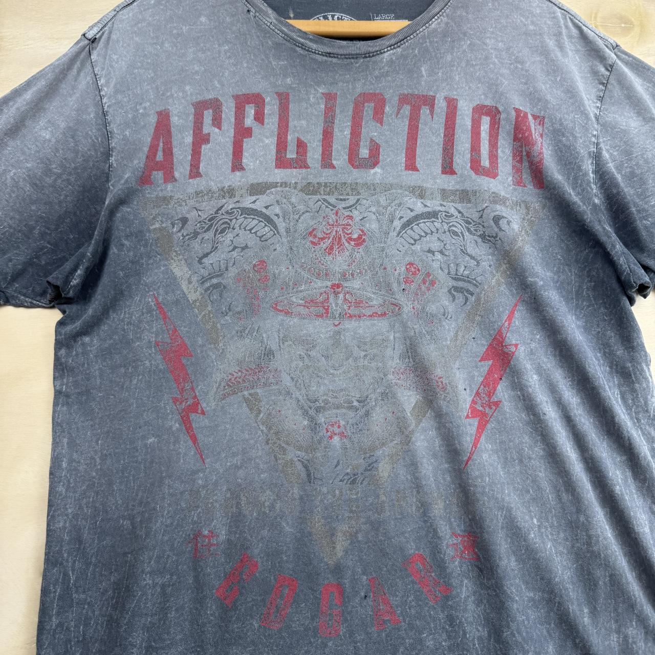 Affliction Frankie Edgar MMA UFC Shirt Lots of... | Depop
