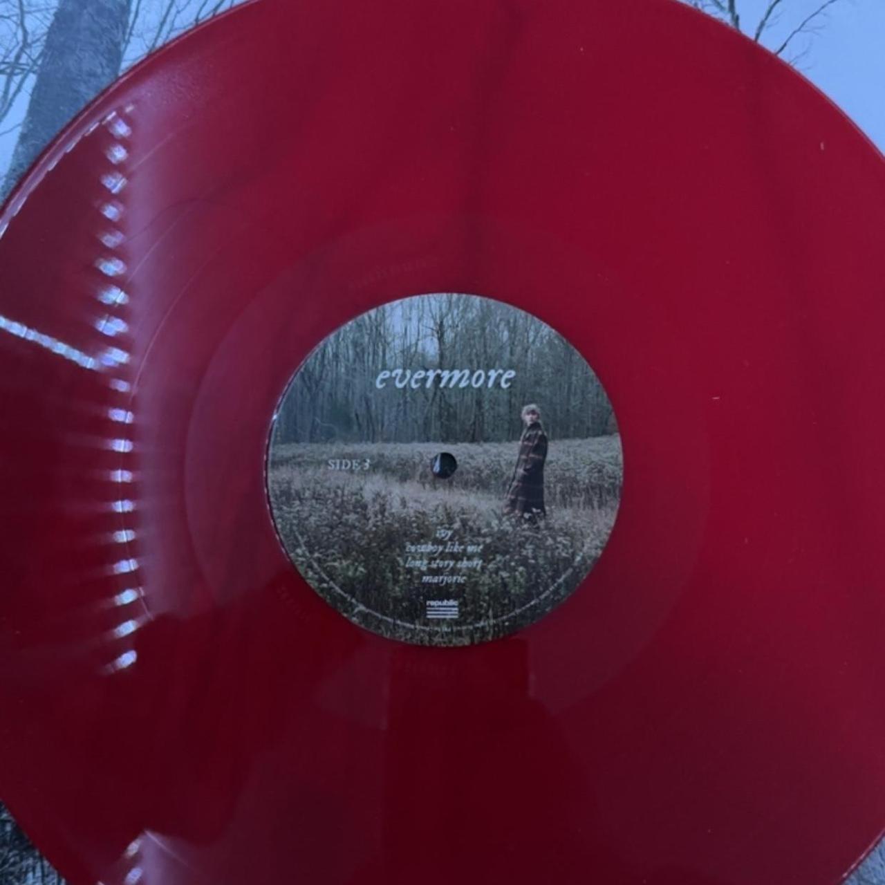 Taylor Swift Evermore Vinyl☕️ •played a couple of... - Depop