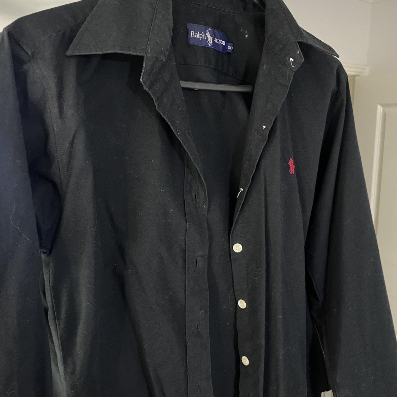 polo button up - worn once and is excellent... - Depop