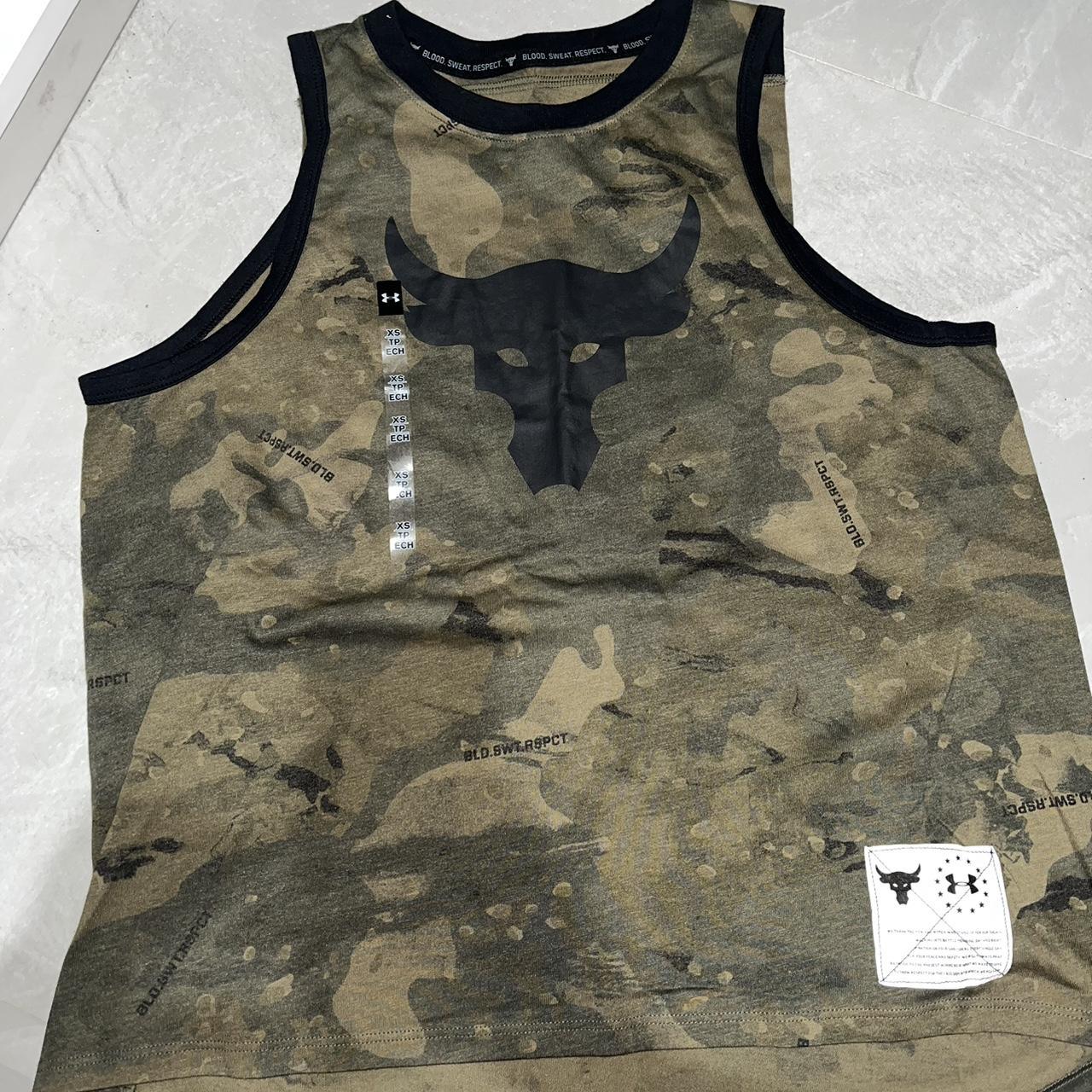 Under Armour Project Rock Tank - Depop