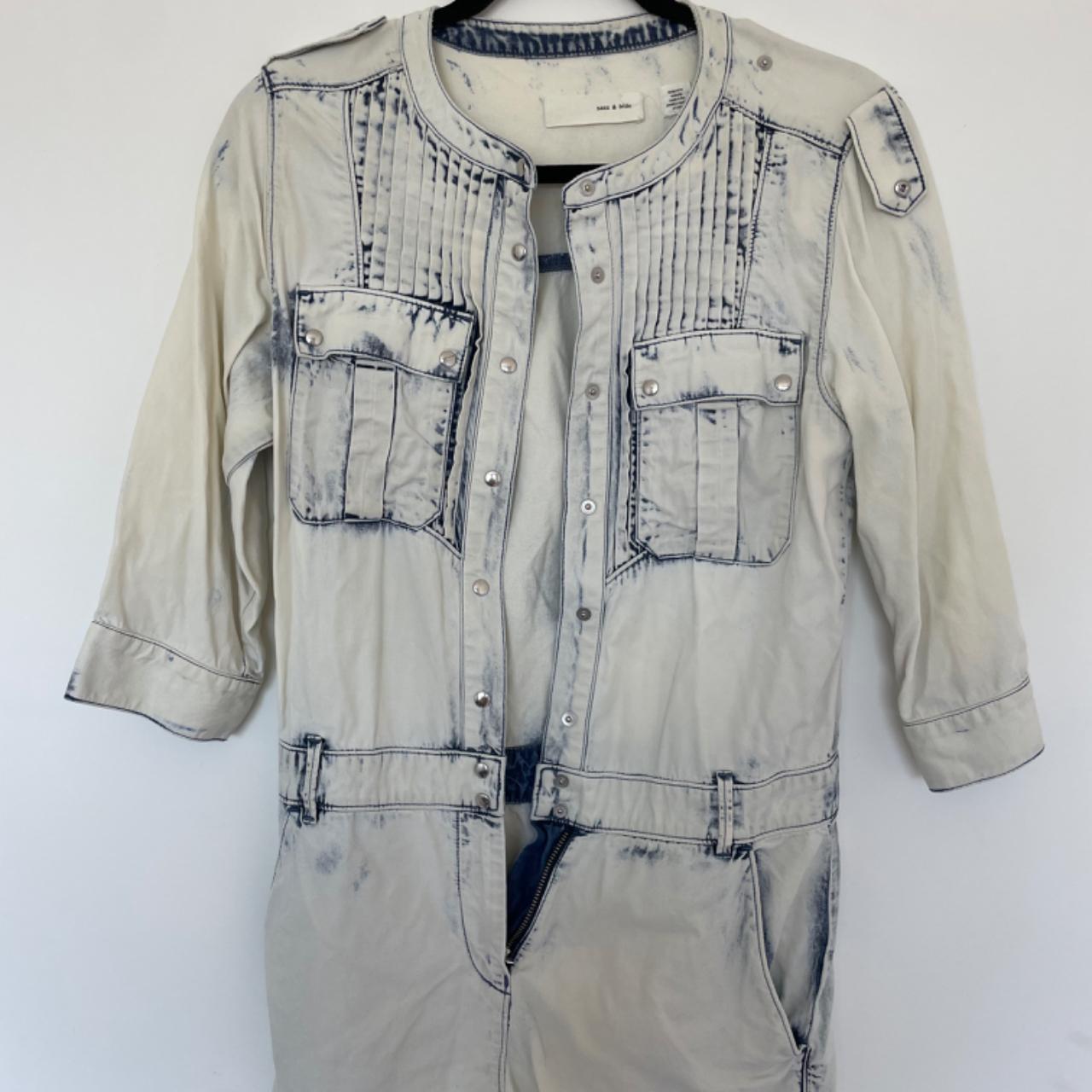 Sass and Bide denim jumpsuit Unsized but would be a... - Depop