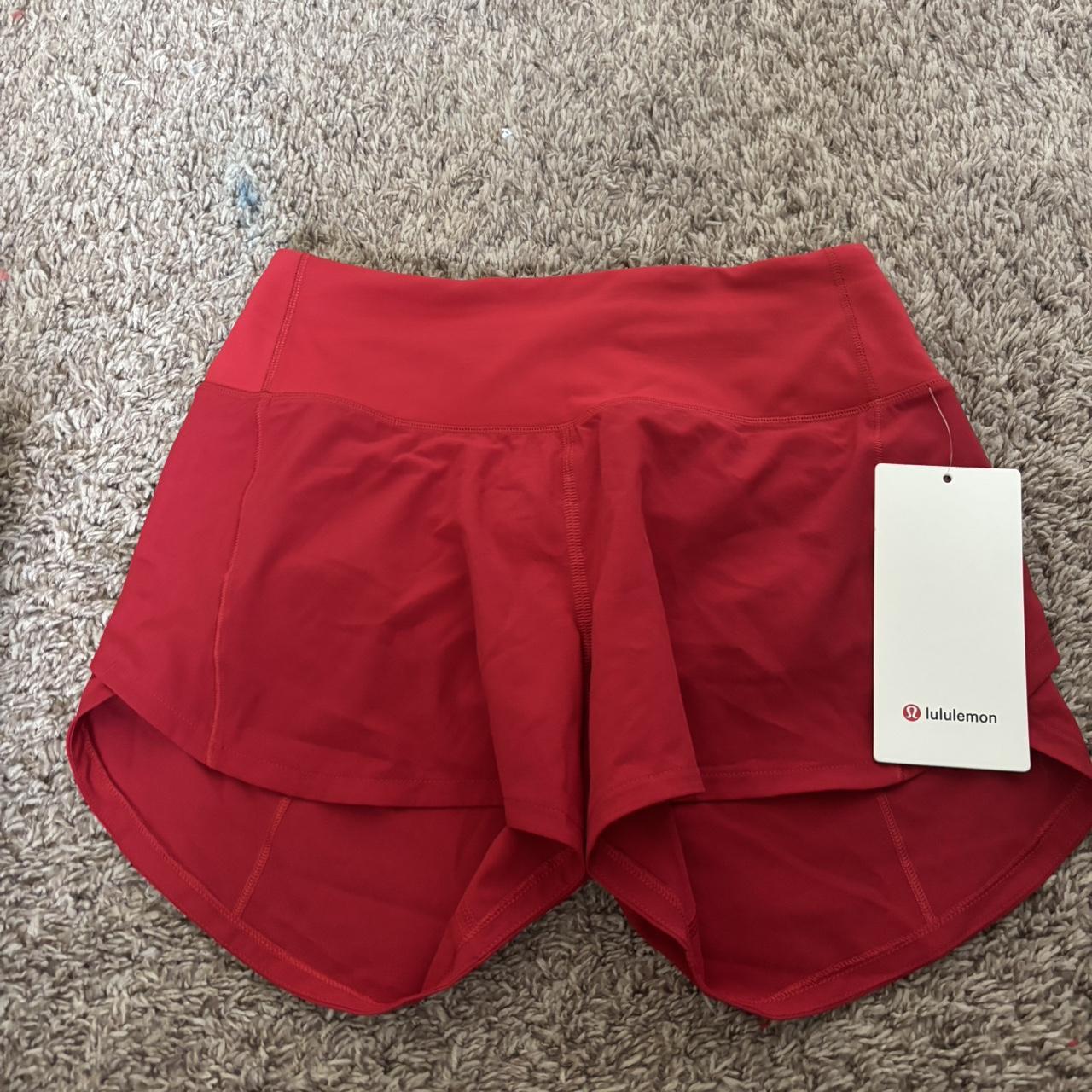 taking reasonable offers Red Lululemon speed up... - Depop