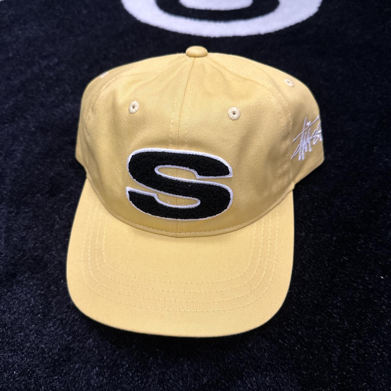 Stüssy Men's Yellow Hat | Depop