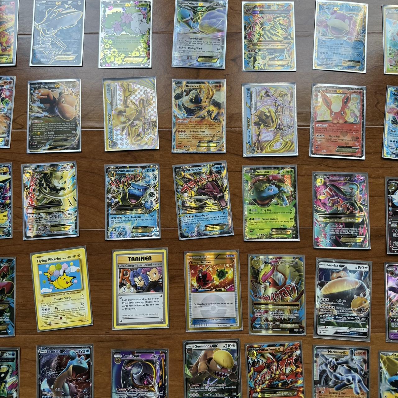 Collection of my old pokemon cards, ex, breaks, gx,... - Depop