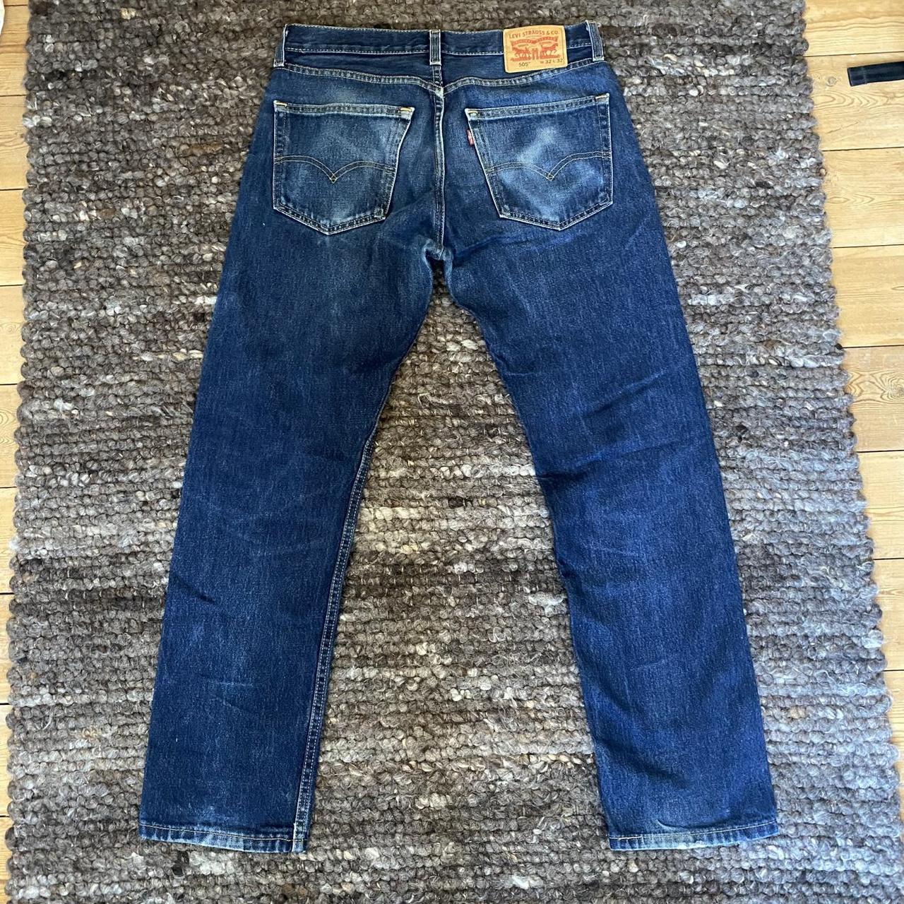 VINTAGE DISTRESSED LEVIS 505 CONDITION: Other than... | Depop