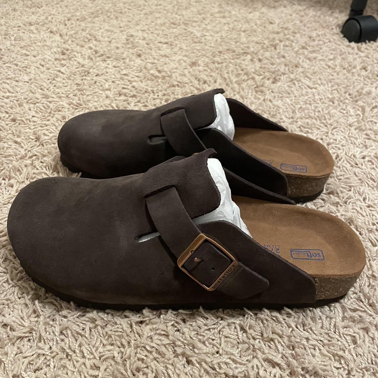 Birkenstock Clog Men’s brown Size 42 or 9 men’s... - Depop