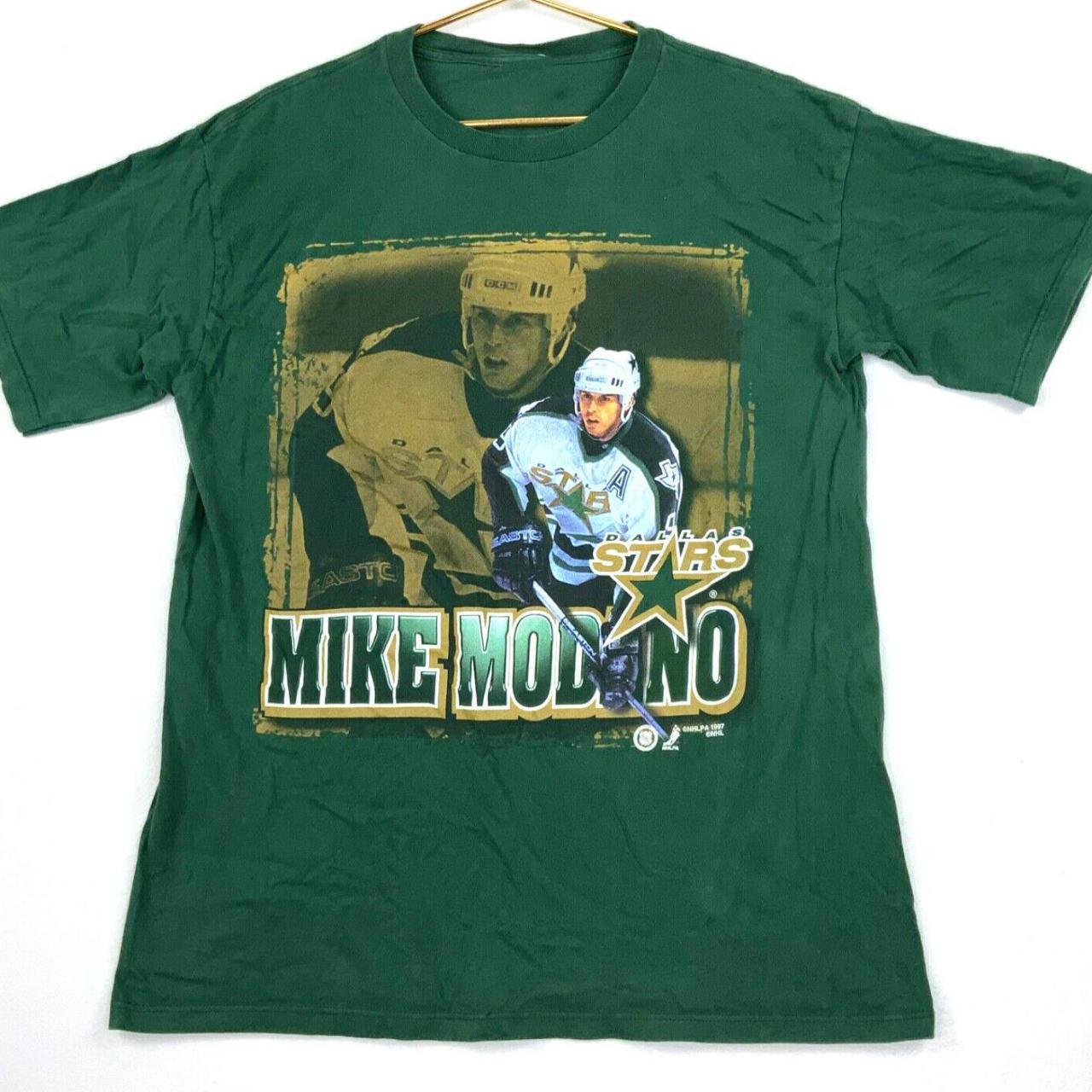 Dallas Stars Mike Modano Vintage 1997 NHL Hockey... - Depop