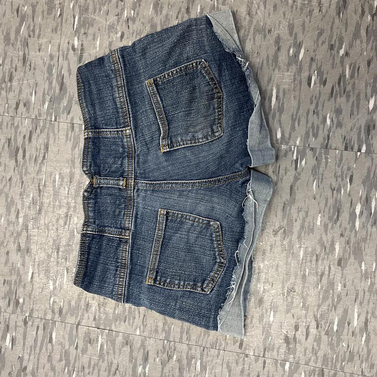 Low rise three waisted mini micro shorts these are... | Depop