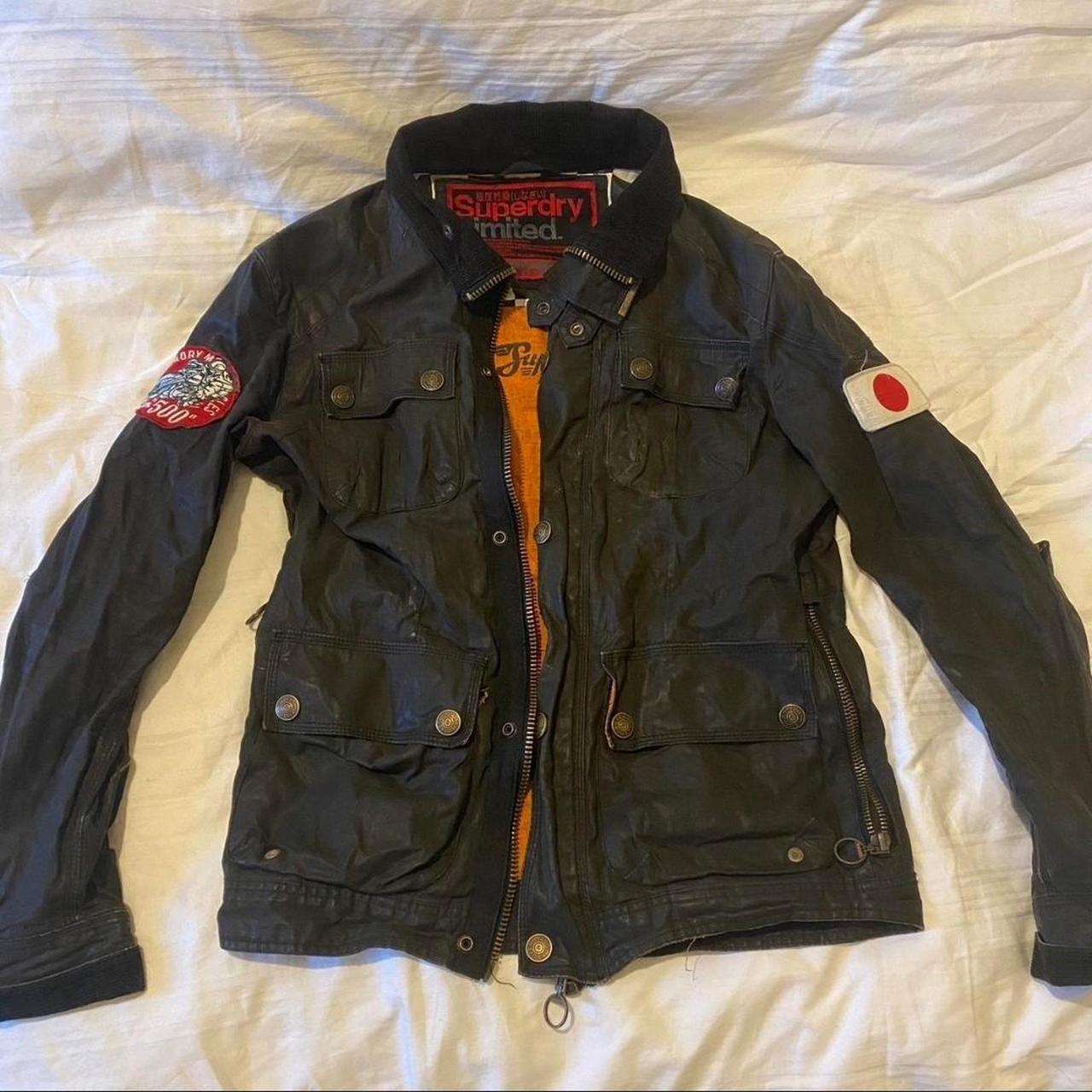 Rare vintage superdry Japanese motorcycle... - Depop
