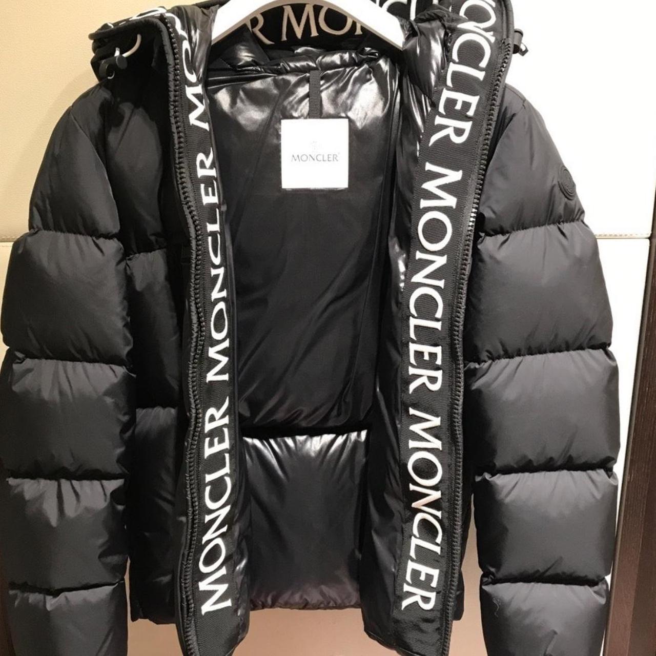 Authentic real moncler puffer black. #monclerjacket... - Depop