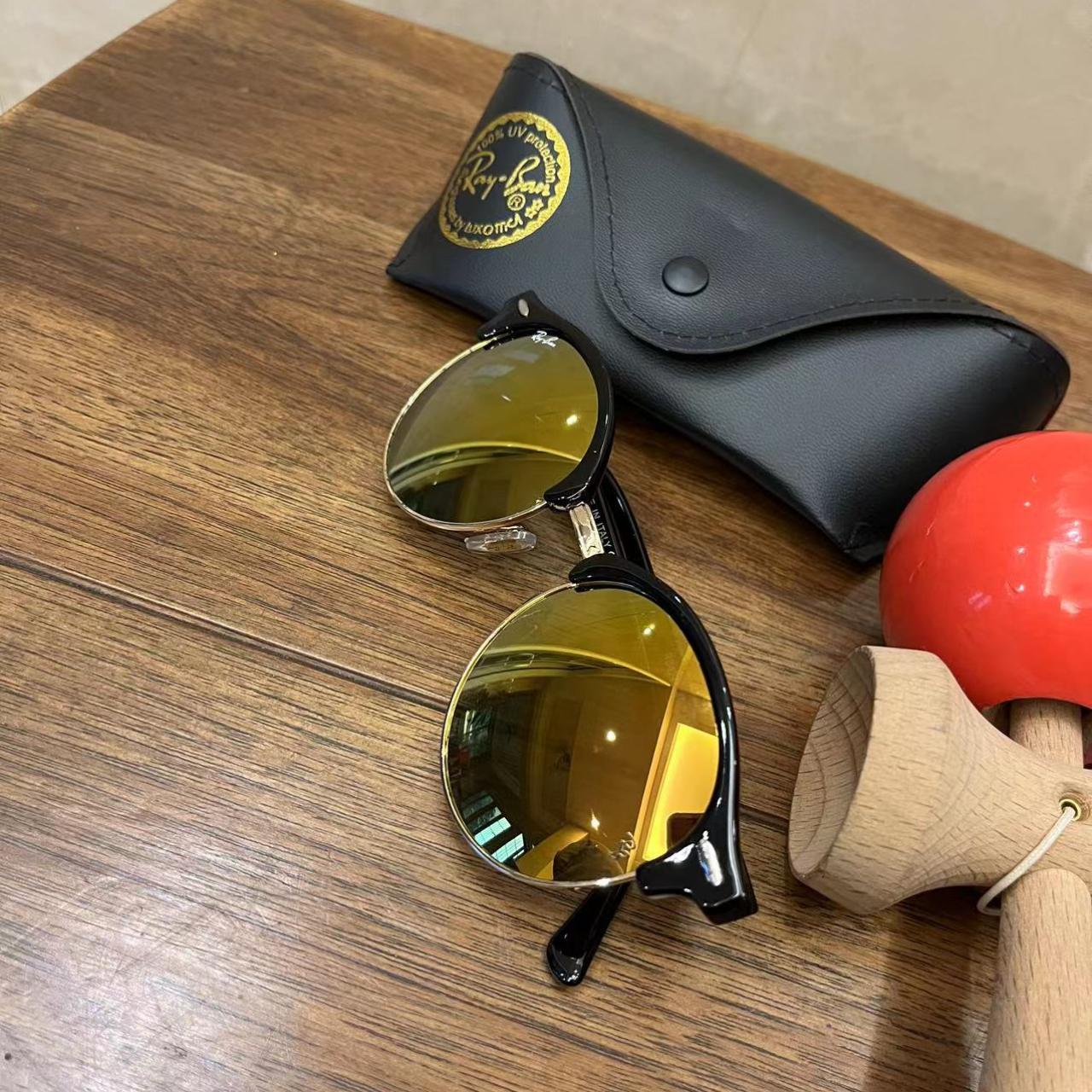 Ray Ban Sunglasses Clubround Classic RB4246 1160... - Depop