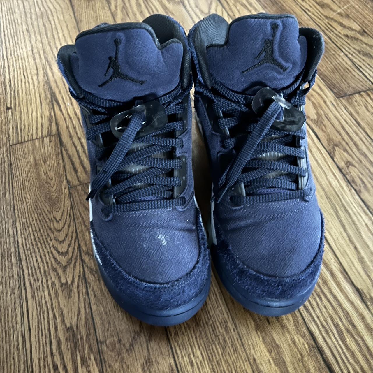 Jordan 5 “ Georgetown” sz 8.5 no box pretty clean... - Depop
