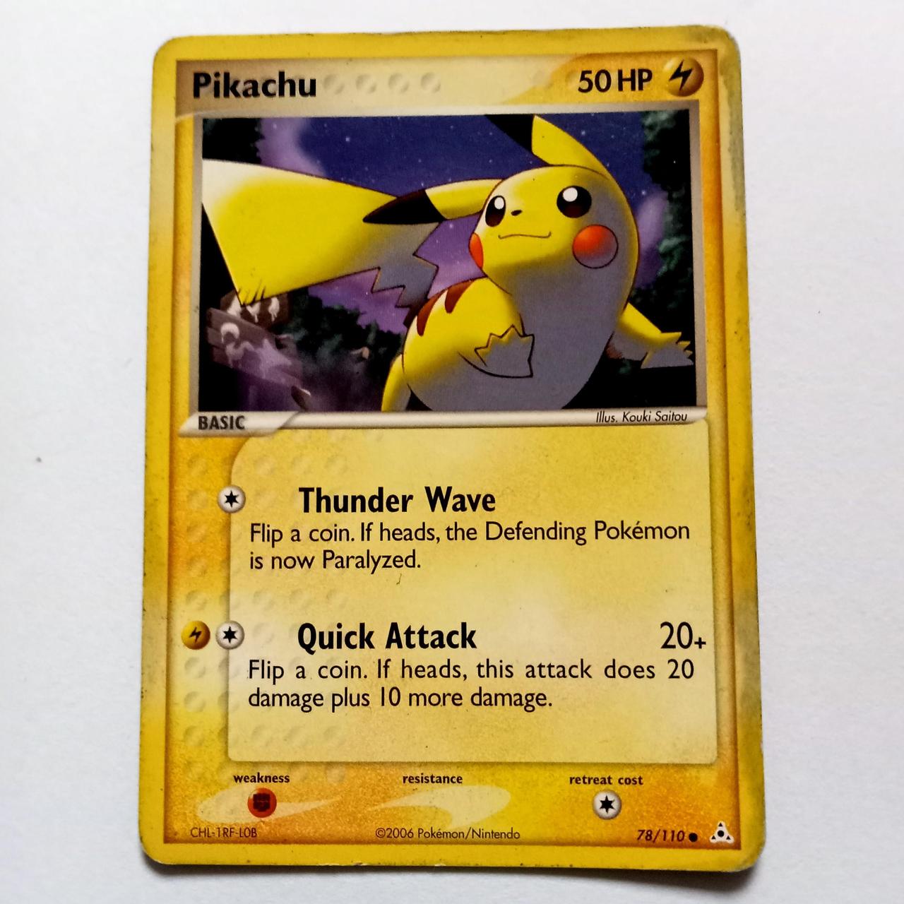 Pikachu Pokémon card a great buy for any Pokémon... - Depop