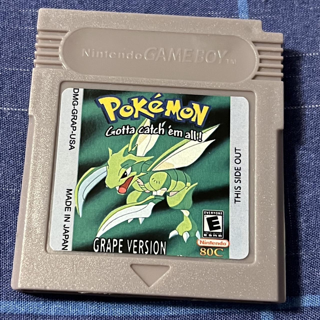 Pokémon Grape custom rom hack fan made game Nintendo... - Depop