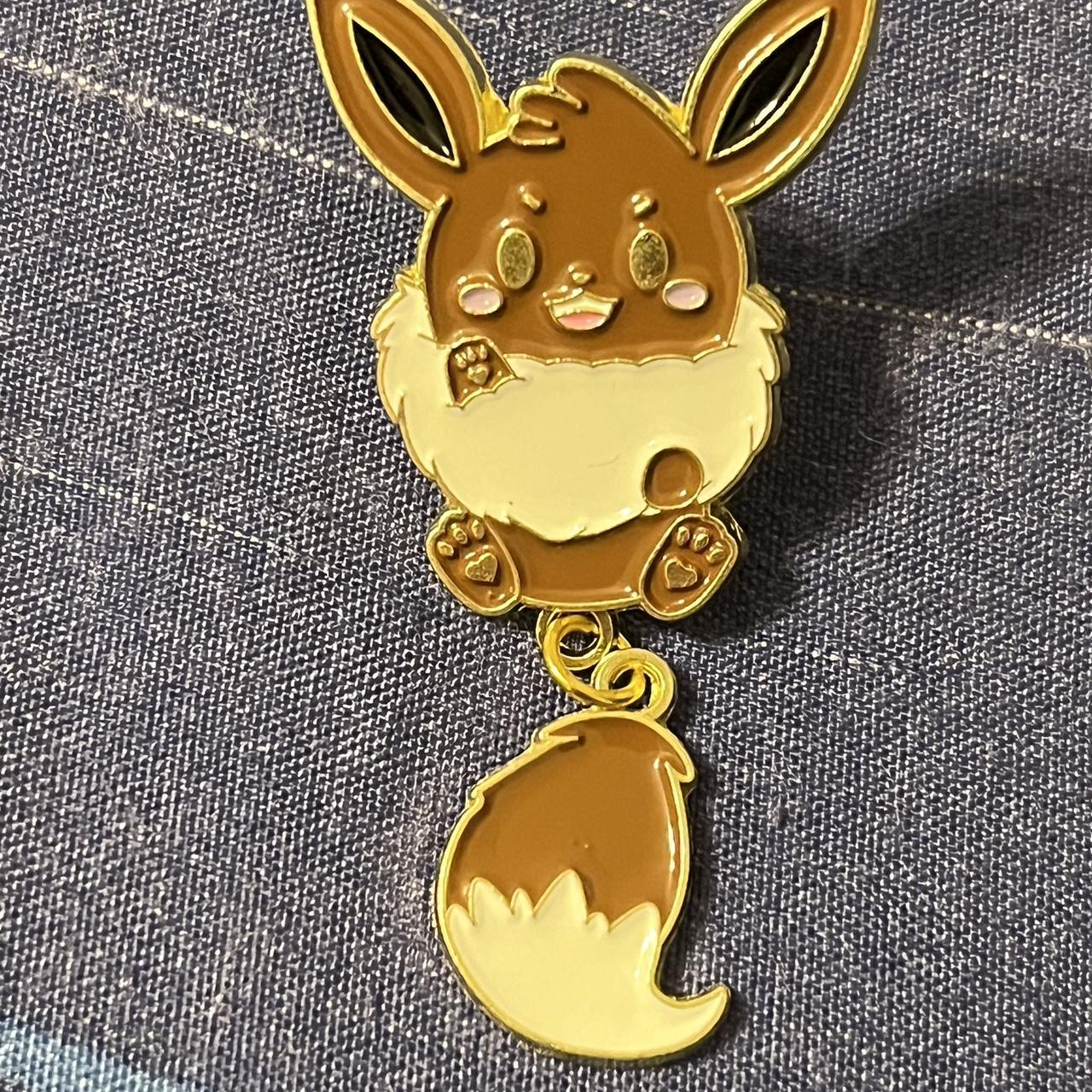 Pokémon Eevee collectible enamel pin Nintendo - Depop