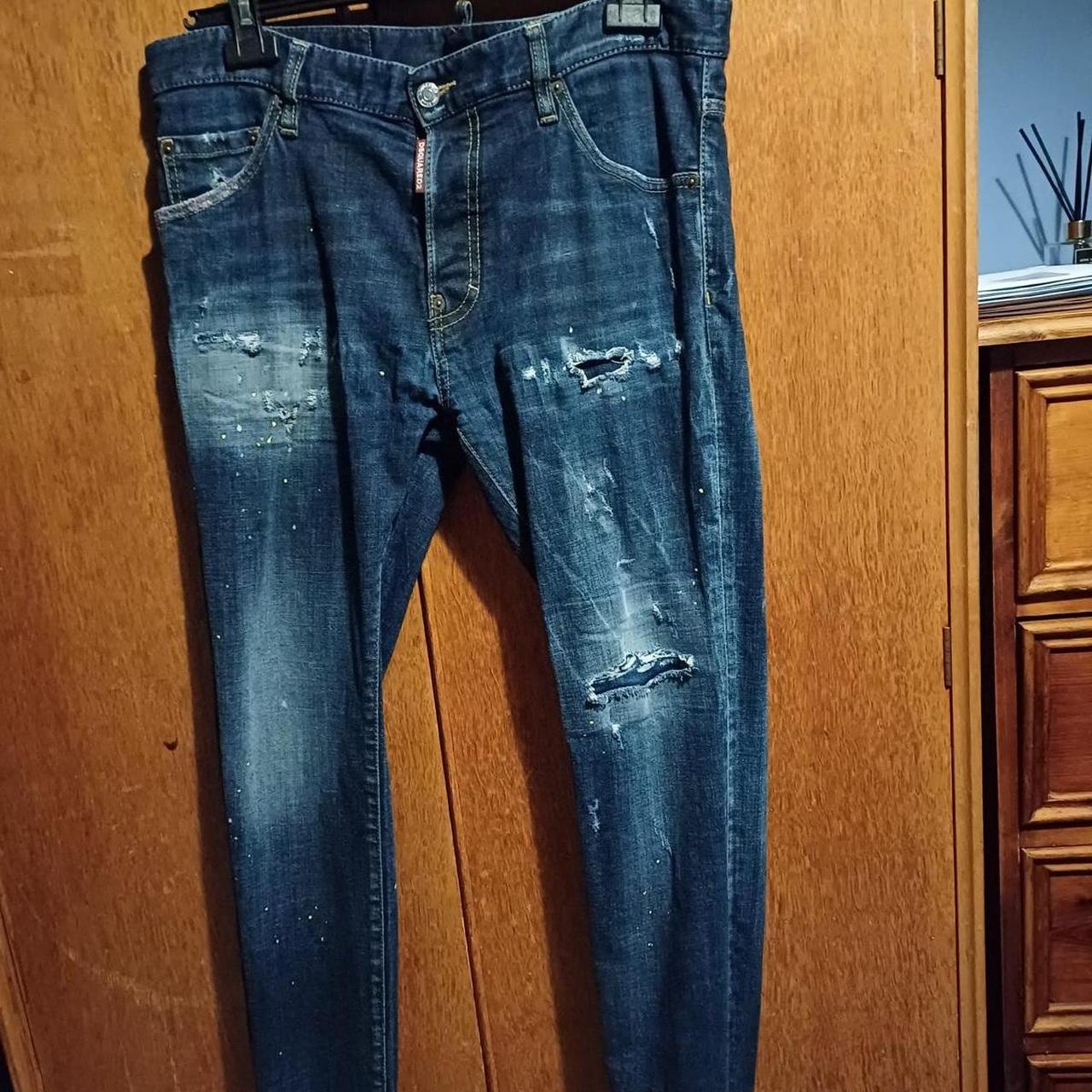 Dsq jeans cost me 550 from flannels sick condition... - Depop