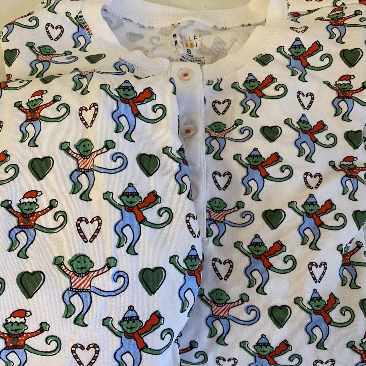 ROLLER RABBIT Christmas pjs 💘🎄 KIDS size 8 - Depop
