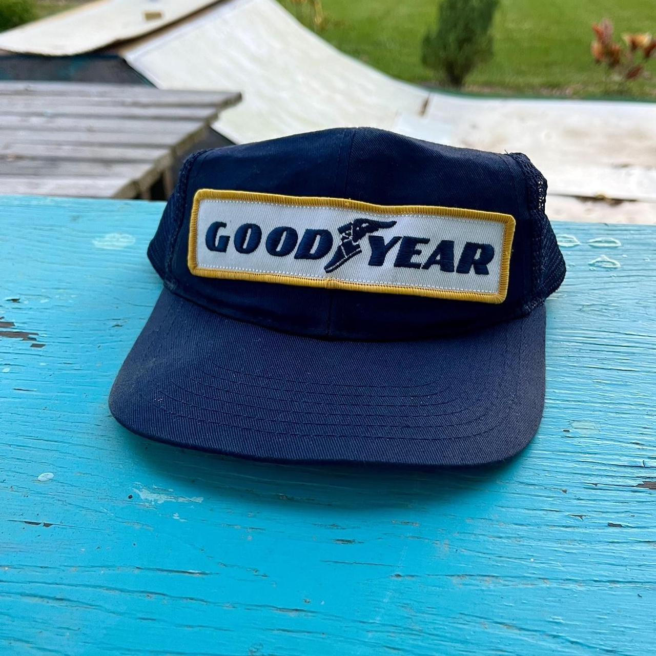 Authentic Vintage Goodyear snapback hat. Great... - Depop