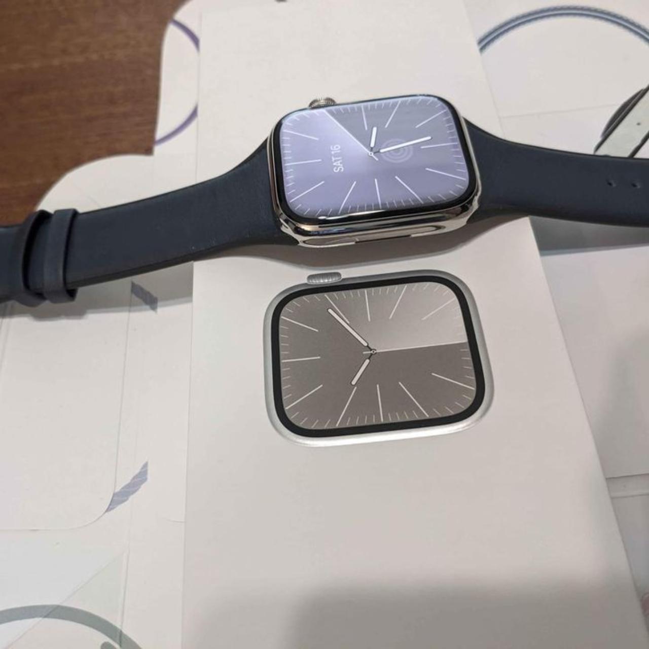 better than phone serie 9 45mm stainless... - Depop