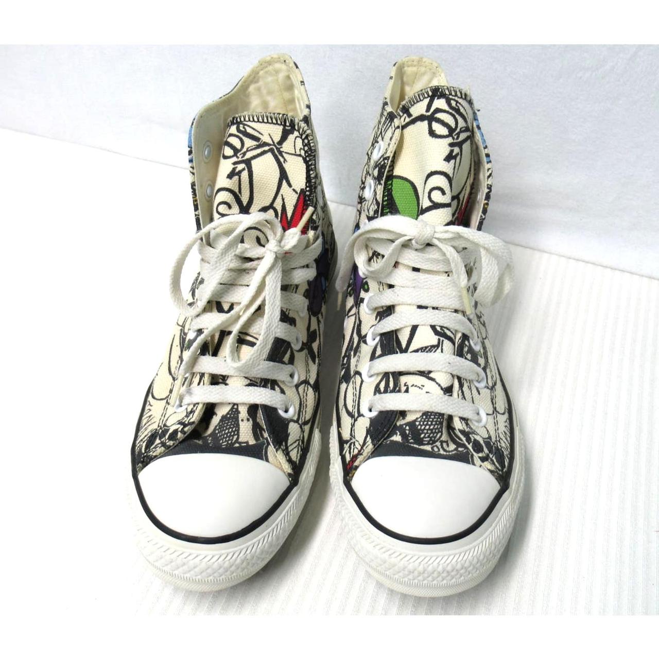 Converse Graffiti Chuck Taylor All Star Canvas High... - Depop