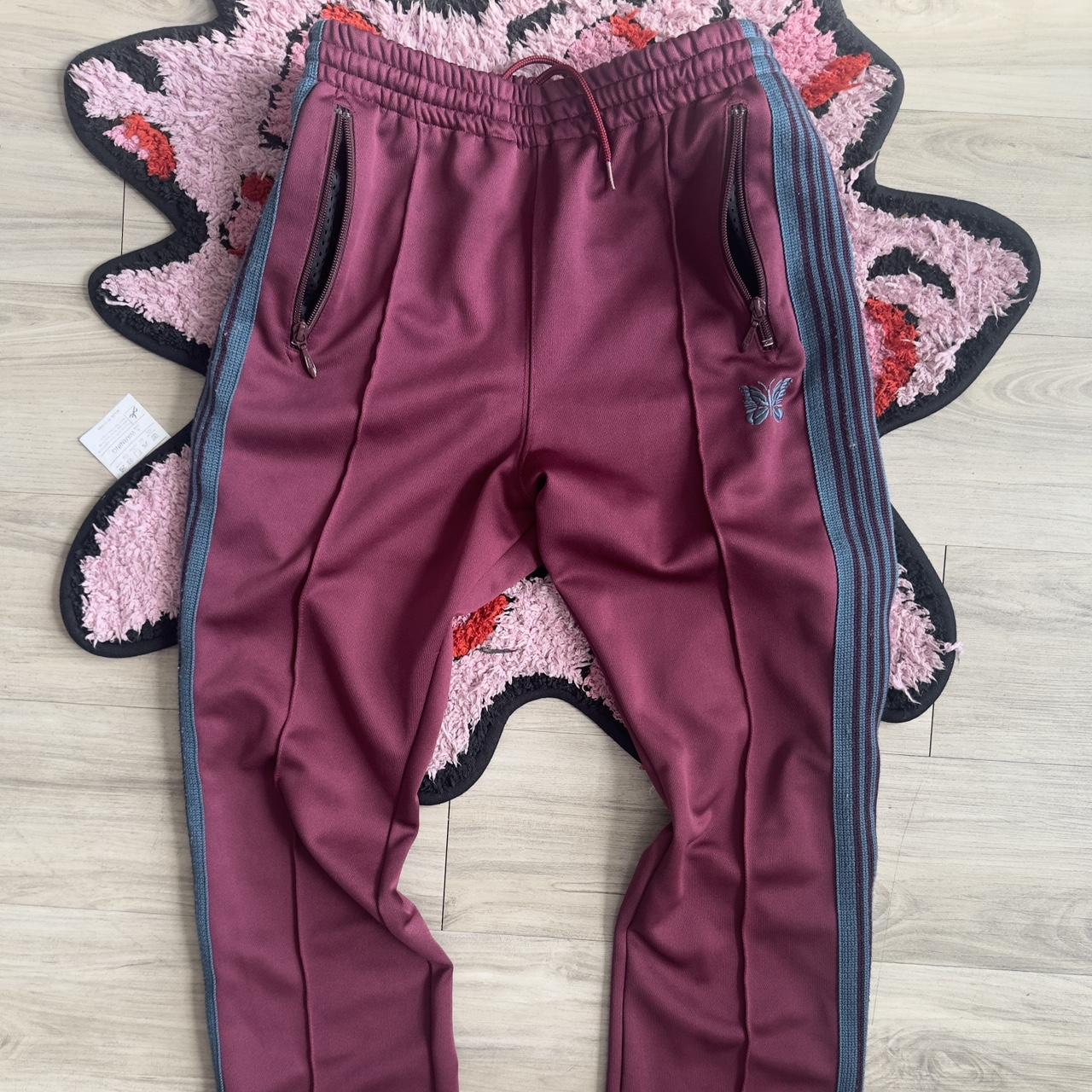 Needles red sweats - Depop