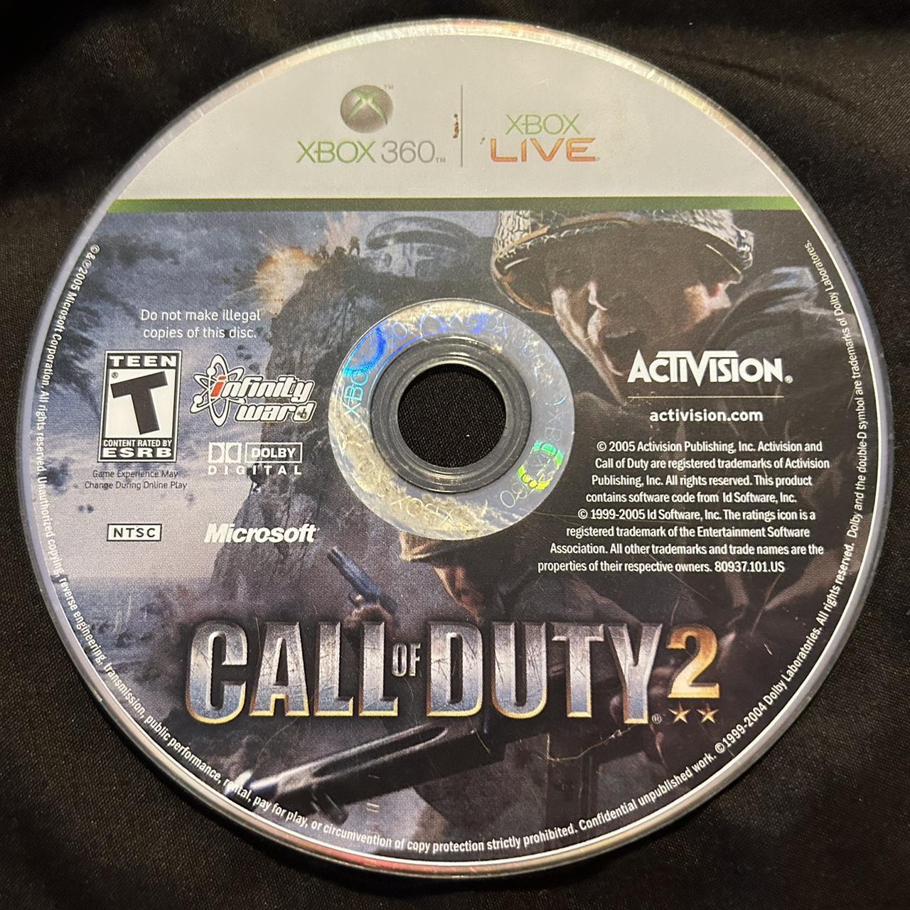 call of duty 2 xbox 360 works - Depop