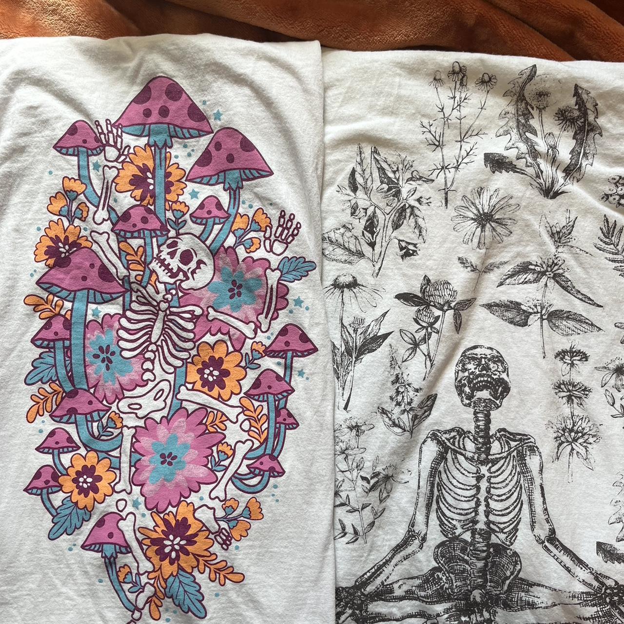 5 below skeleton Ts bundle one m one s - Depop