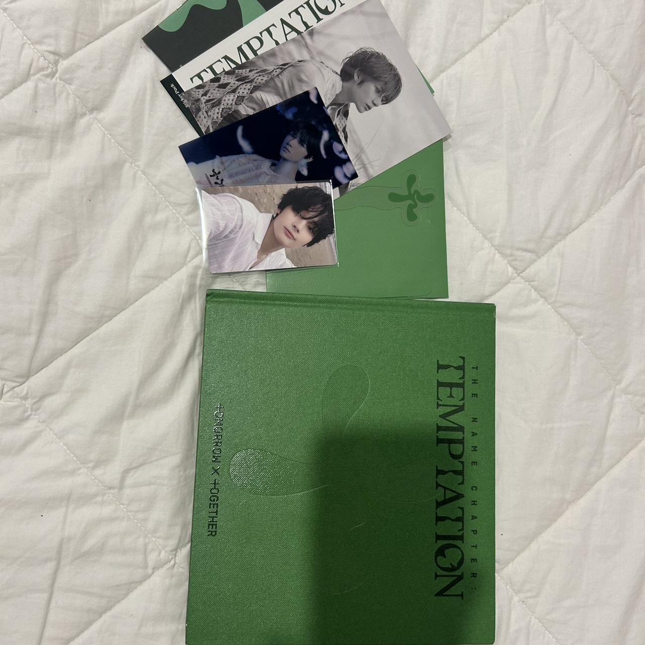 Txt temptation album -all inclusions in the the... - Depop