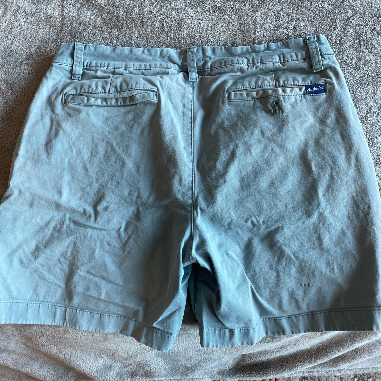 Worn in Men’s Chubbies Definitely some signs of wear... - Depop