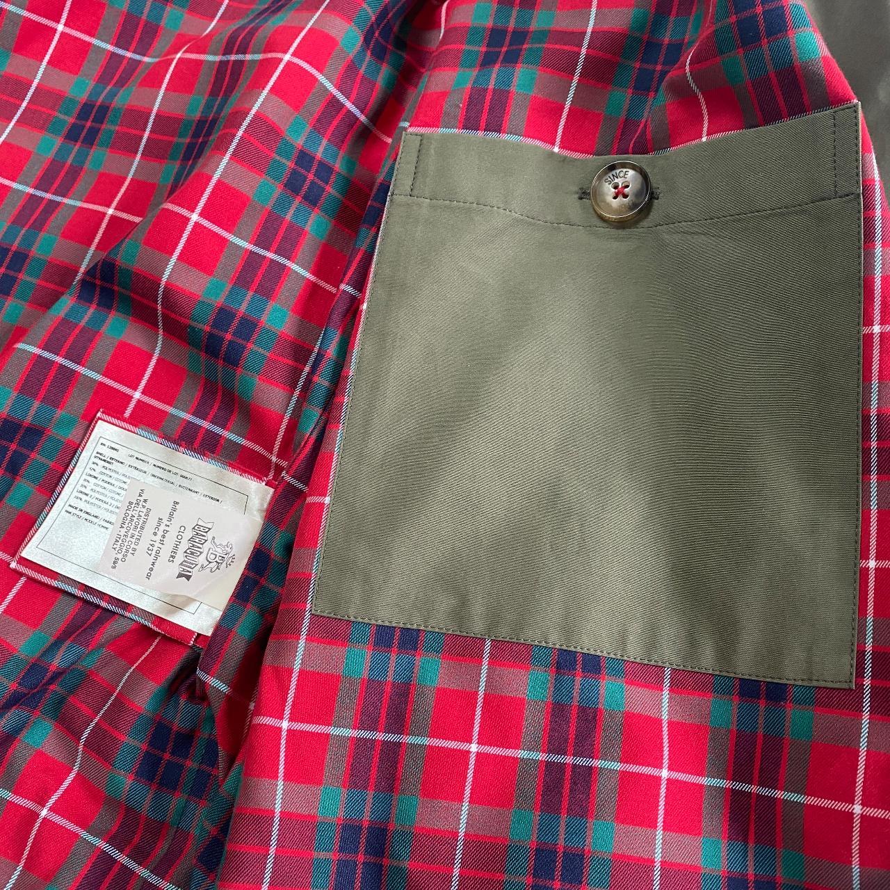 Army green Baracuta G9 Harrington jacket. Size 42.... - Depop