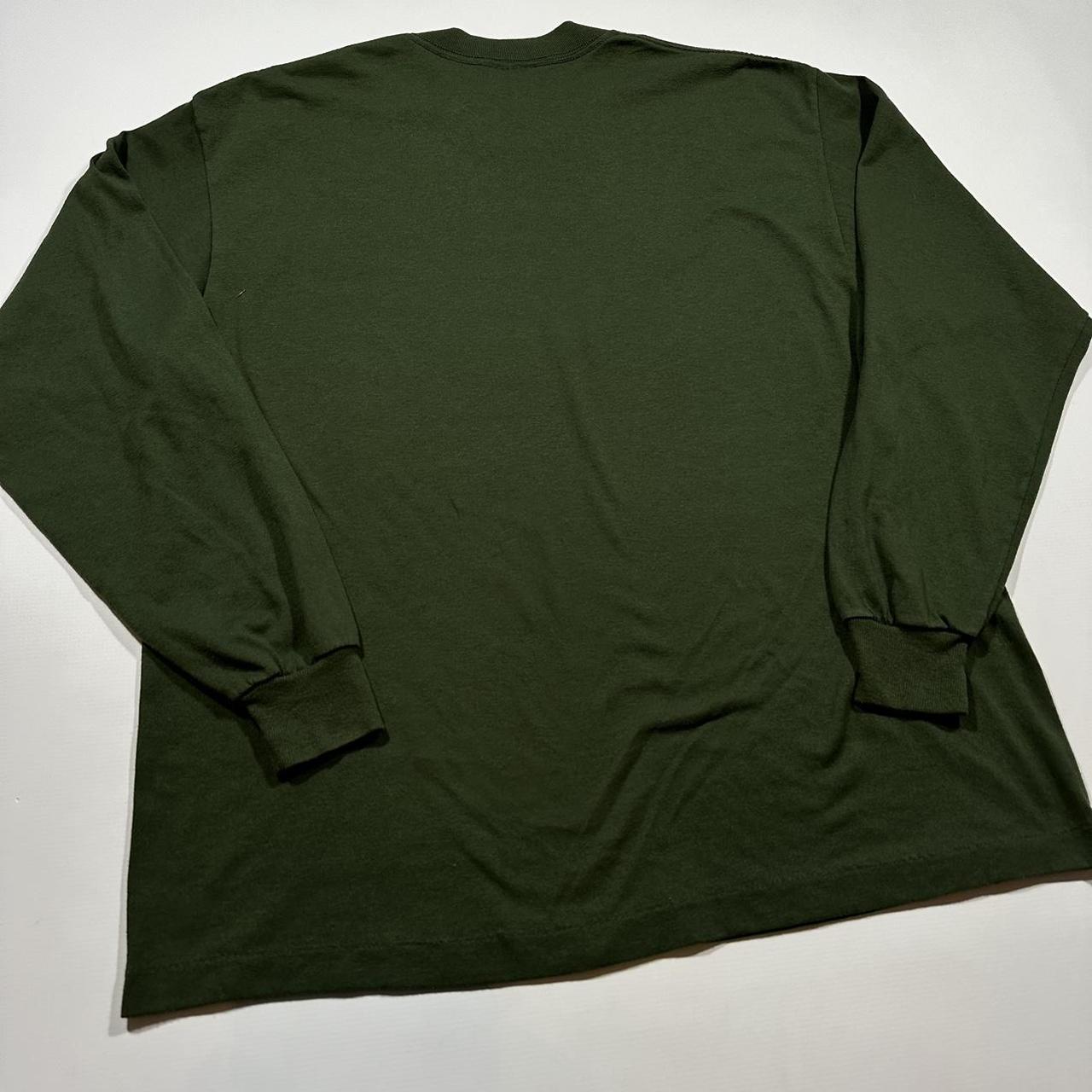 Vintage 90s forest green sunbelt made in USA single... | Depop