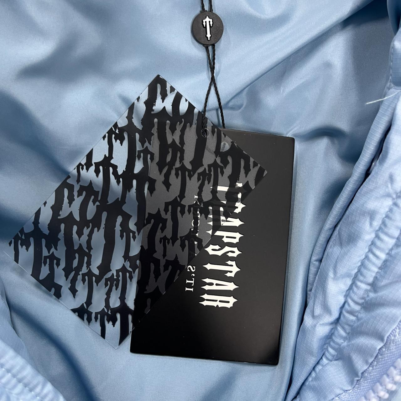 TRAPSTAR jacket Light Blue size: S/M/L/XL - Depop