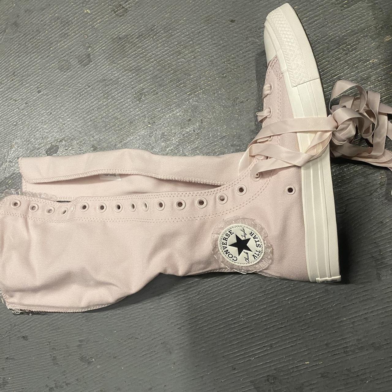 Pink Knee High Converse. NEW RELEASE. Limited stock,... | Depop