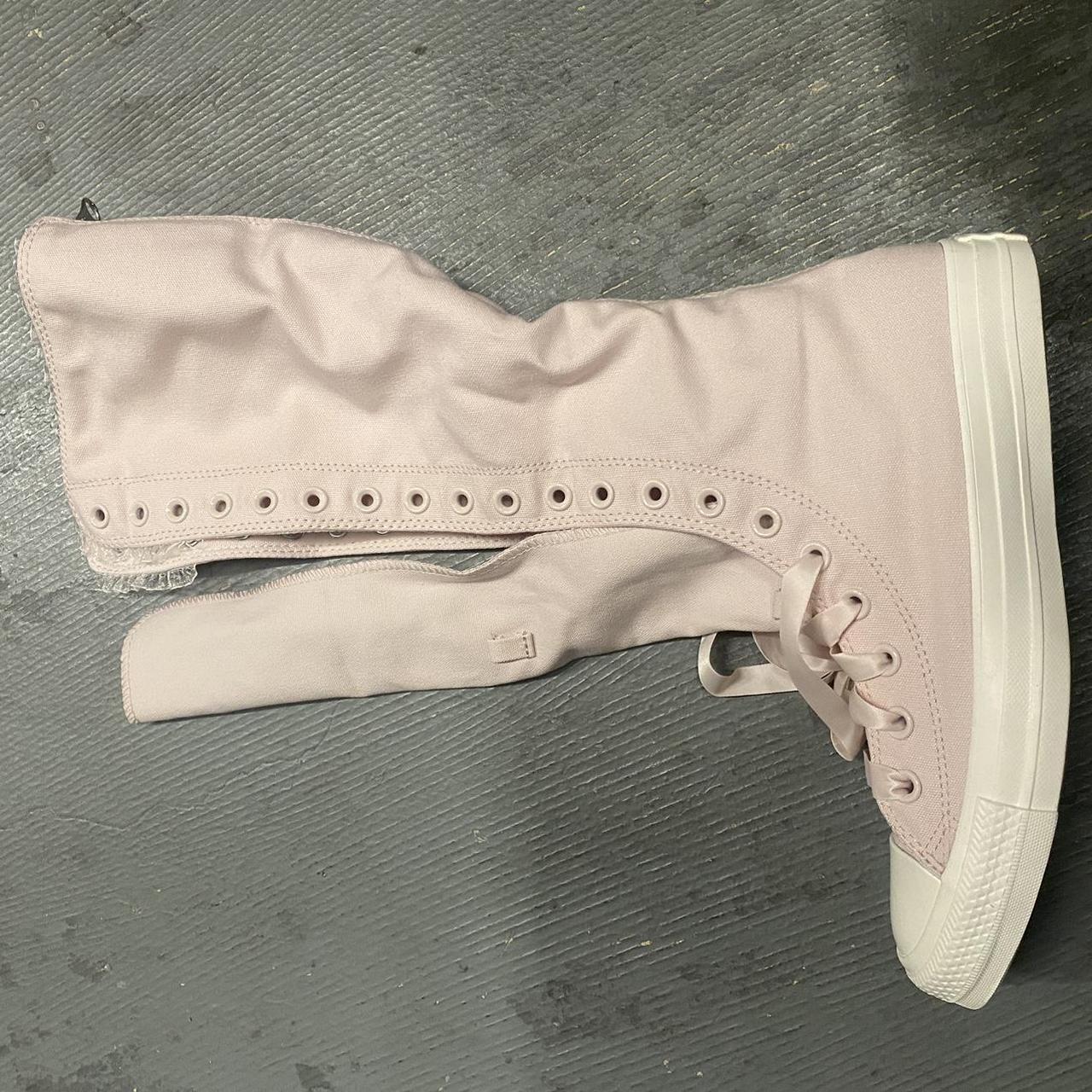 Pink Knee High Converse. NEW RELEASE. Limited stock,... | Depop