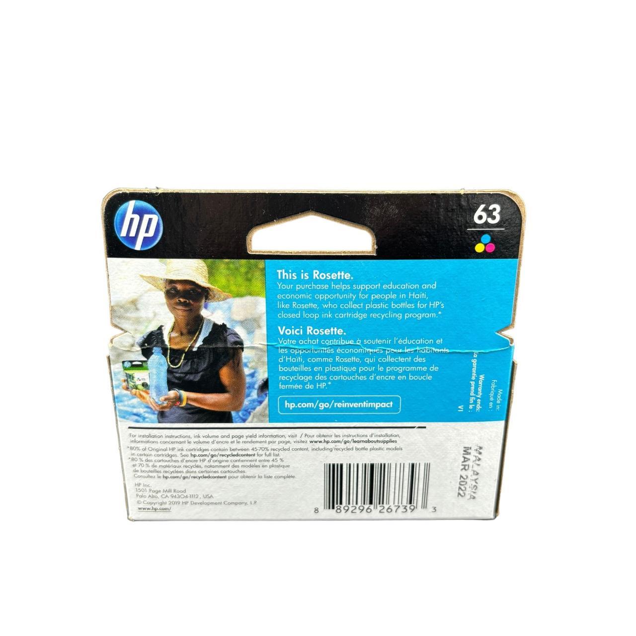 HP 63 2 pack Black and Tri Color New Expired Dec... - Depop