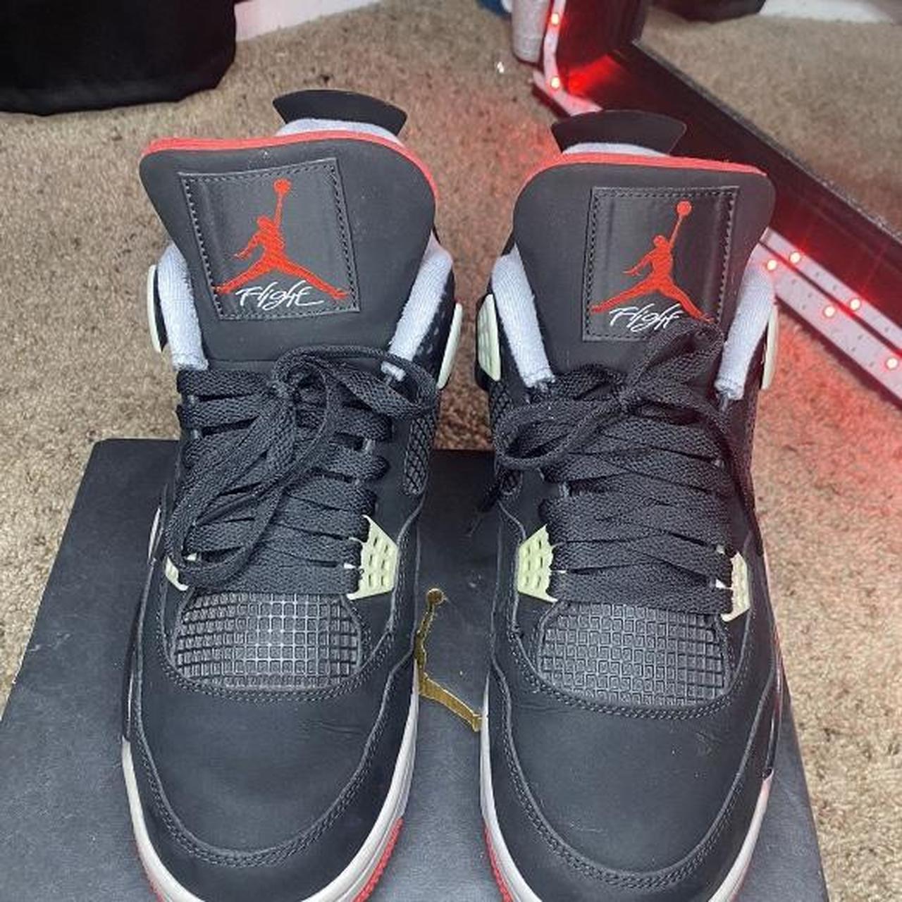 Jordan Bred 4s 185 HMU WITH OFFERS ASAP‼️ - Depop